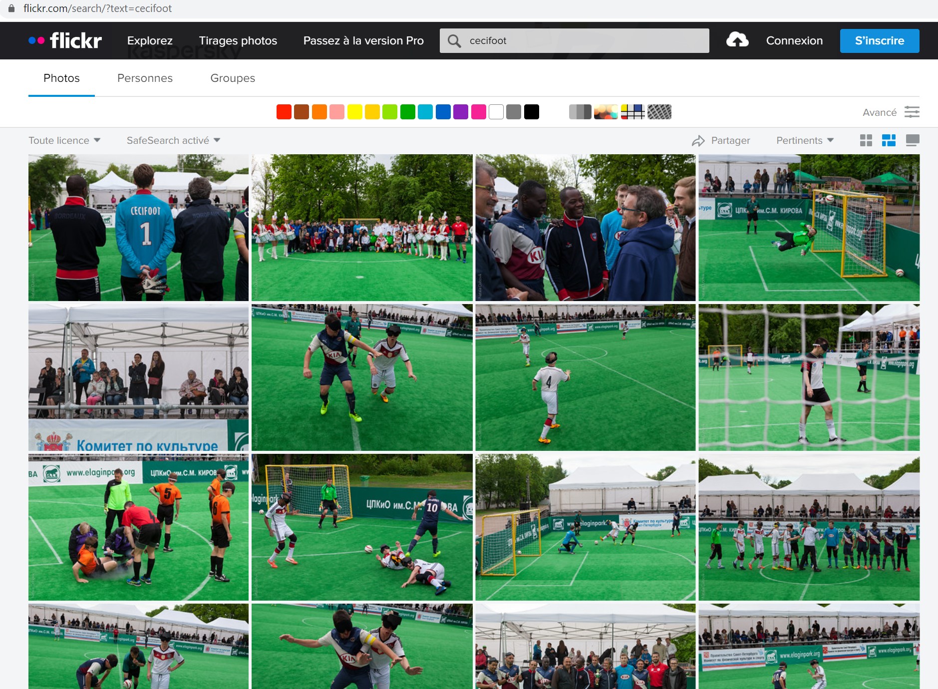 Bienvenue sur le site de la Commission sportive Cécifoot - Cécifoot France